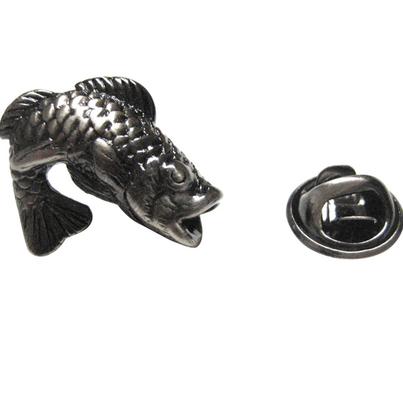 Kiola Designs | Accessories | Salmon Fish Lapel Pin | Poshmark